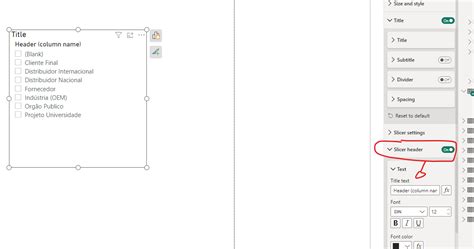 Hide Columns Name On Slicer Microsoft Fabric Community
