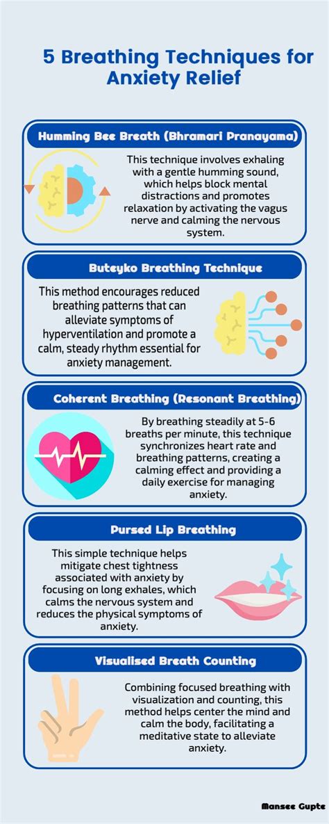 Top 5 Calming Breathing Techniques For Natural Anxiety Relief Manage