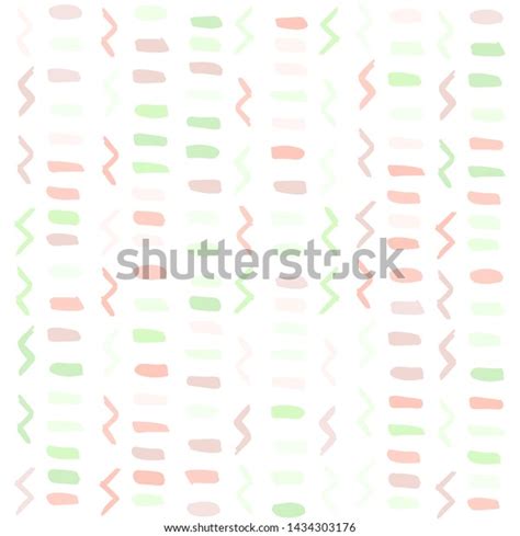 Wrapping Textile Sample Shapes Tribal Vector Stock Vector Royalty Free