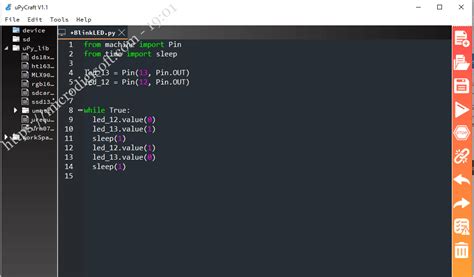 Programming Esp32 Esp8266 Gpios Using Micropython Blinking Led