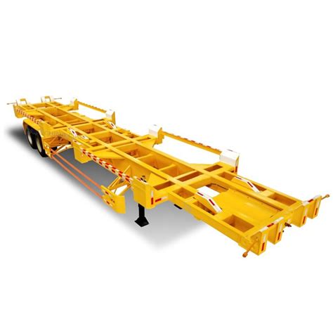 China 20ft 40ft Chassis Trailer Manufacturers Suppliers Factory 20ft 40ft Chassis Trailer