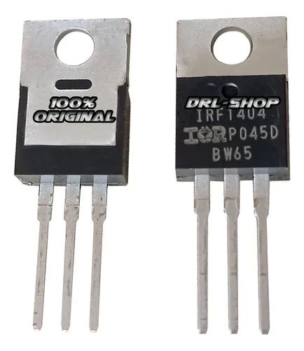 Kit De 20 Transistores Irf1404 Transistor Irf1404pbf Originales Taramps Mercadolibre