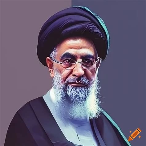 سید علی خامنه ای On Craiyon
