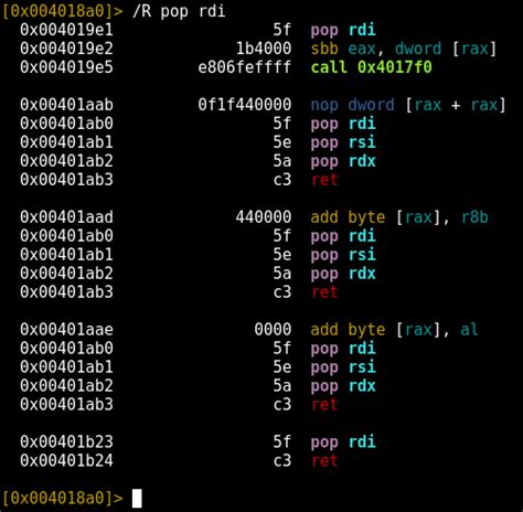 Basic Rop Techniques And Tricks Trustfoundry