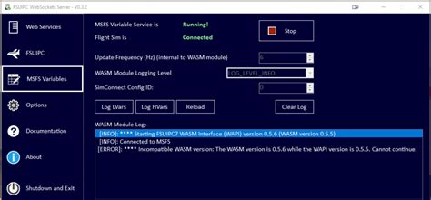 Fsuipc 7215 Wasm 056 Incompatibility Fsuipc7 Msfs The