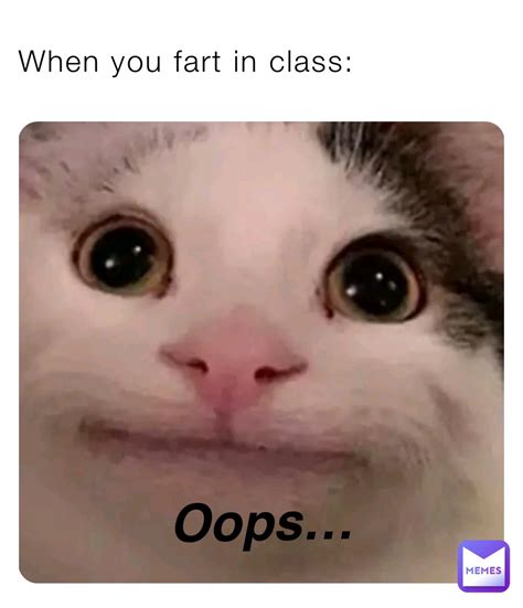 When You Fart In Class Oops Aubrey Balentine Memes