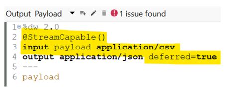 Streaming With Dataweave In Mule 4 Sfdcian Best Salesforce