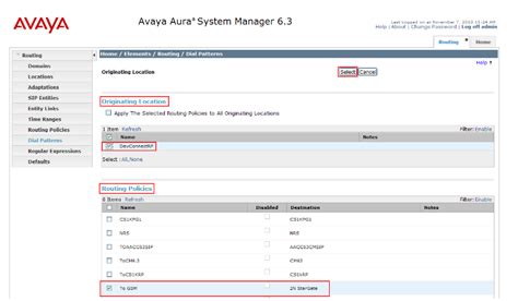 avaya how to interconnect with avaya aura communication manager using