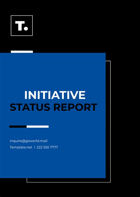 Free Status Report Templates To Edit Online And Print