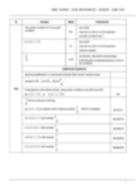 Aqa Gcse Mathematics Higher Tier Paper 2 Calculator June 2024 Qp And Ms Merged Exams