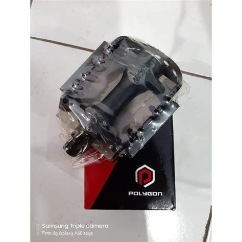 Jual Pedal Sepeda Mtb Hitam Polygon Shopee Indonesia