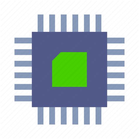 Chip Chipset Processor Icon Download On Iconfinder