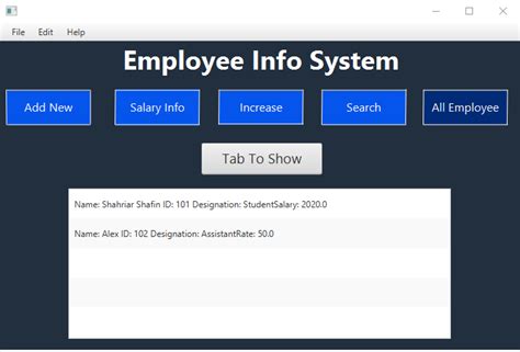 GitHub Shahriarshafin Employee Management System Employee Management System Windows
