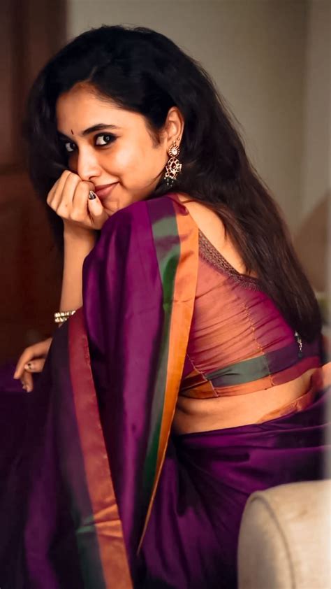 Priyanka Mohan Indian Photoshoot Indian Beauty Saree Famous Indian