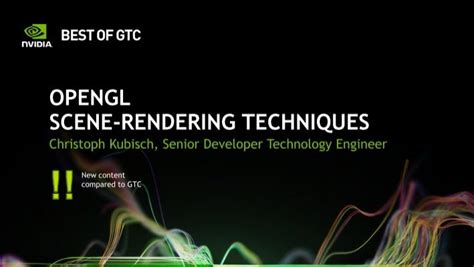 SG OpenGL Scene Rendering Techniques