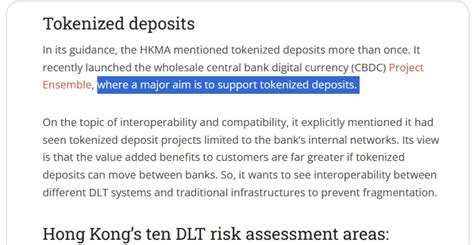 Tokenization Of Deposits Trends Challenges And Potential