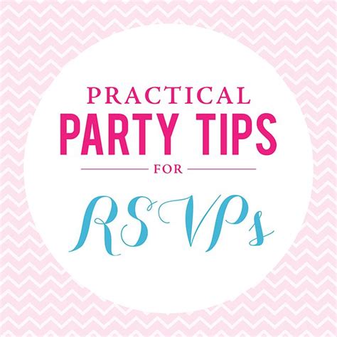 Practical Tips For RSVPs