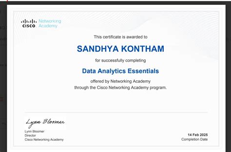Dataanalytics Cisco Lifelonglearning Professionaldevelopment