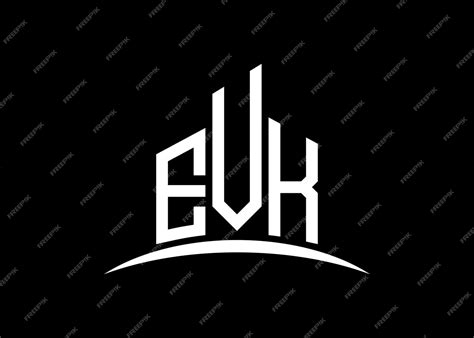Premium Vector Letter Evk Building Vector Monogram Logo Design