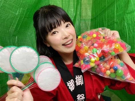彩羽真矢さんのインスタグラム写真 彩羽真矢instagram「8月1日は配信部屋で夏祭り生放送しました！ スーパーボールすくいを1人で