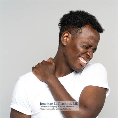 Shoulder Injuries Can Be Painful Jonathan L Glashow Md