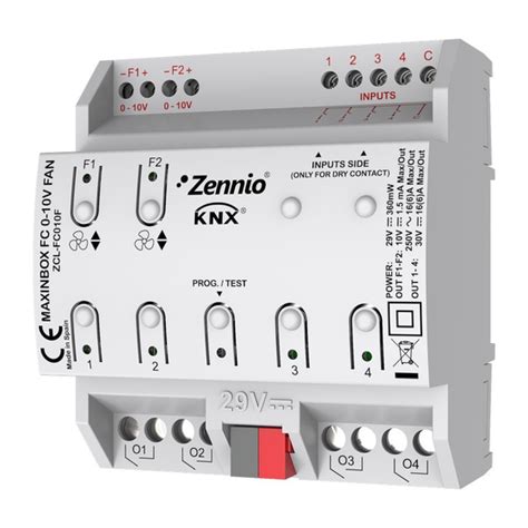 ZENNIO MAXINBOX FC 0 10V VALVE USER MANUAL Pdf Download ManualsLib