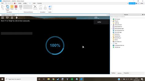 getting stuck on loading screen when play testing r robloxgamedev