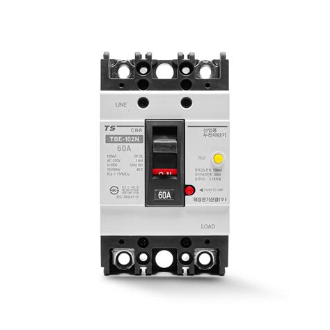 누전차단기 2p 60a 미경전기