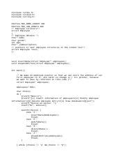 Assignment2 C Include Stdio H Include Stdlib H Include String H