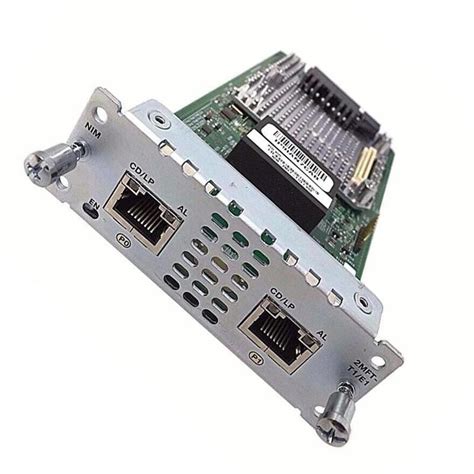 Cisco NIM MFT T E Multi Flex Trunk Voice Wan Network Card Refurbished ALLHDD