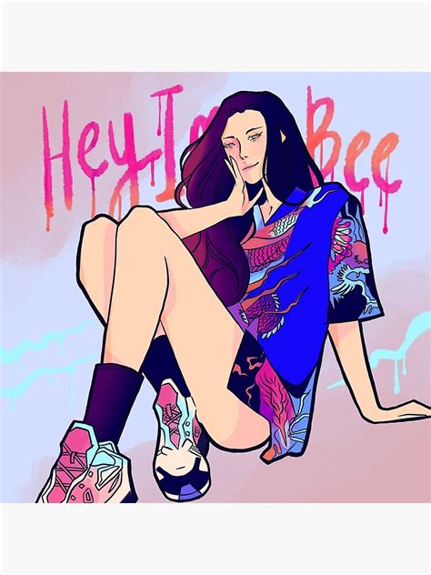 Heyimbee Fanart Light Version Art Print By Linnebutt Redbubble