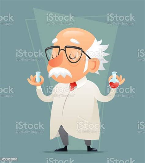 테스트 튜브 아이콘 복고풍 만화 디자인 모바일과 오래 된 과학자 과학자에 대한 스톡 벡터 아트 및 기타 이미지 과학자 기이함 교사 교육 관련 직업 Istock