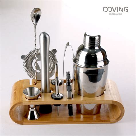 커빙 칵테일쉐이커 세트 조주기능사 칵테일 용품 쉐이커 지거 바텐더 도구 홈텐딩 키트 550ml 위시버킷