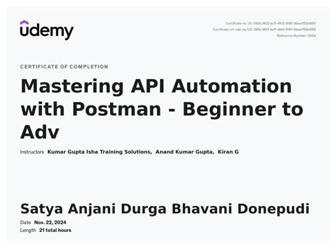 Satya Anjani Durga Bhavani Donepudi On Linkedin Apiautomation Postman Softwaretesting