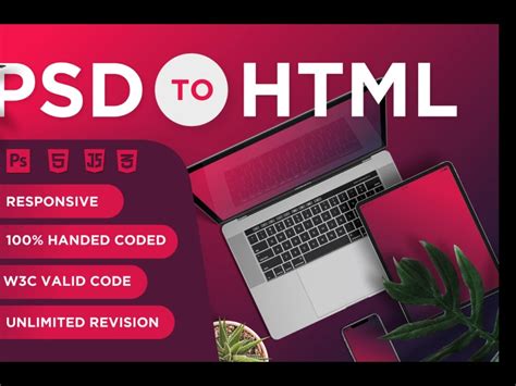 A Pixel Perfect Html Design Psd Adobe Html Bootstrap Responsive