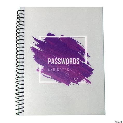 Re Focus The Creative Office Small Mini Password Book Purple