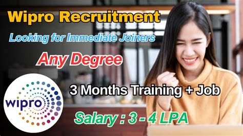 Job Openings In Wipro Wipro Recruitment 2024 Mnc Mega Hiring