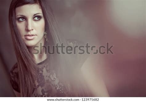 Sexy Woman Long Hair Make Stock Photo Shutterstock