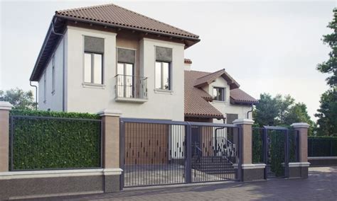 Ландшафтный дизайн небольшого частного дома