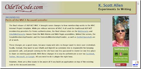Mrkt 的程式學習筆記 Aspnet Mvc 學習資源整理 Part2 國外部落格