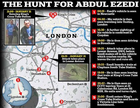 Brother Of Clapham Chemical Attacker Abdul Ezedi Urges Him To Give Himself Up To Police As It