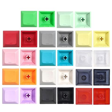 20 Keys PBT Keycap DSA Profile 1U Not Engraving Blank Key Cover Unique Character Key Button For