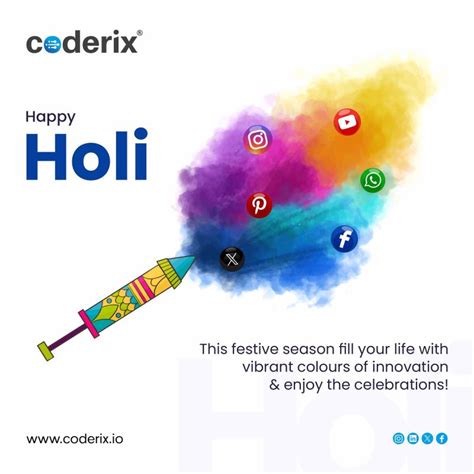 Coderix On Linkedin Holi Holi2024 Coderix Goa Ponda Website
