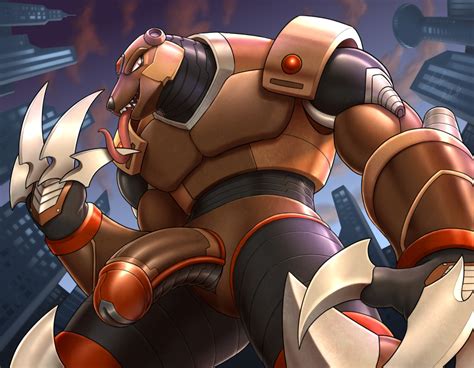 Rule 34 Absurd Res Android Animal Humanoid Anthro Armor Biped Blade