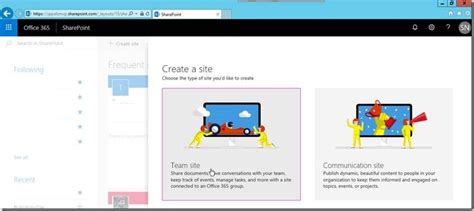 How To Create A Modern Site Programmatically In Sharepoint Office 365