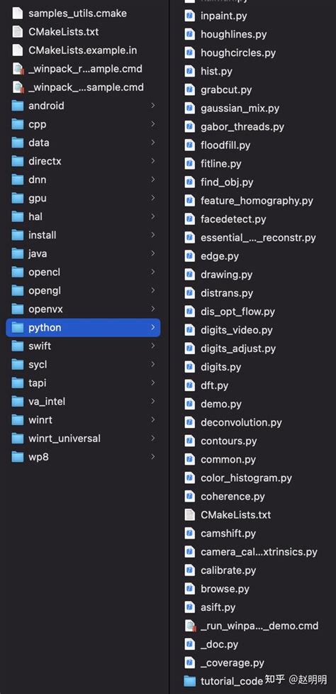 从opencv官方提供的样例代码中学习 知乎