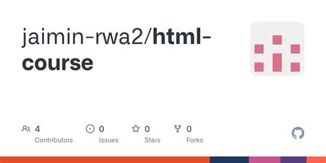 Github Jaimin Rwa2html Course