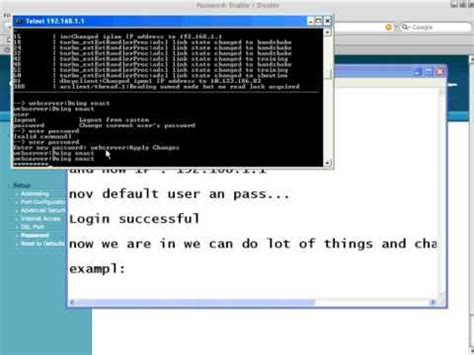 Connect And Hacking In Modem YouTube