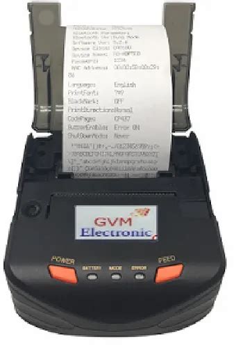 Mobile Bluetooth Dot Matrix Printer Model Number G 8ibt2 At ₹ 7500 In Hyderabad