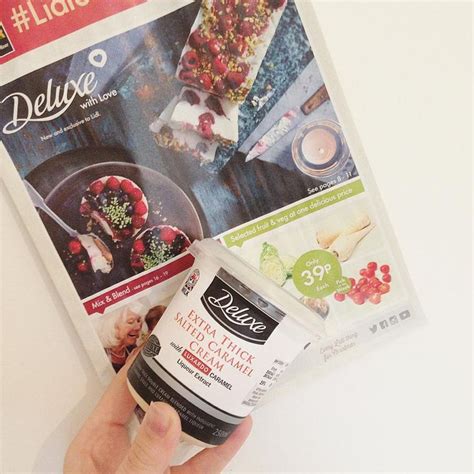 Lizzie On Instagram Lidl Have Got In On The Salted Caramel Cream Too And Yes I M That